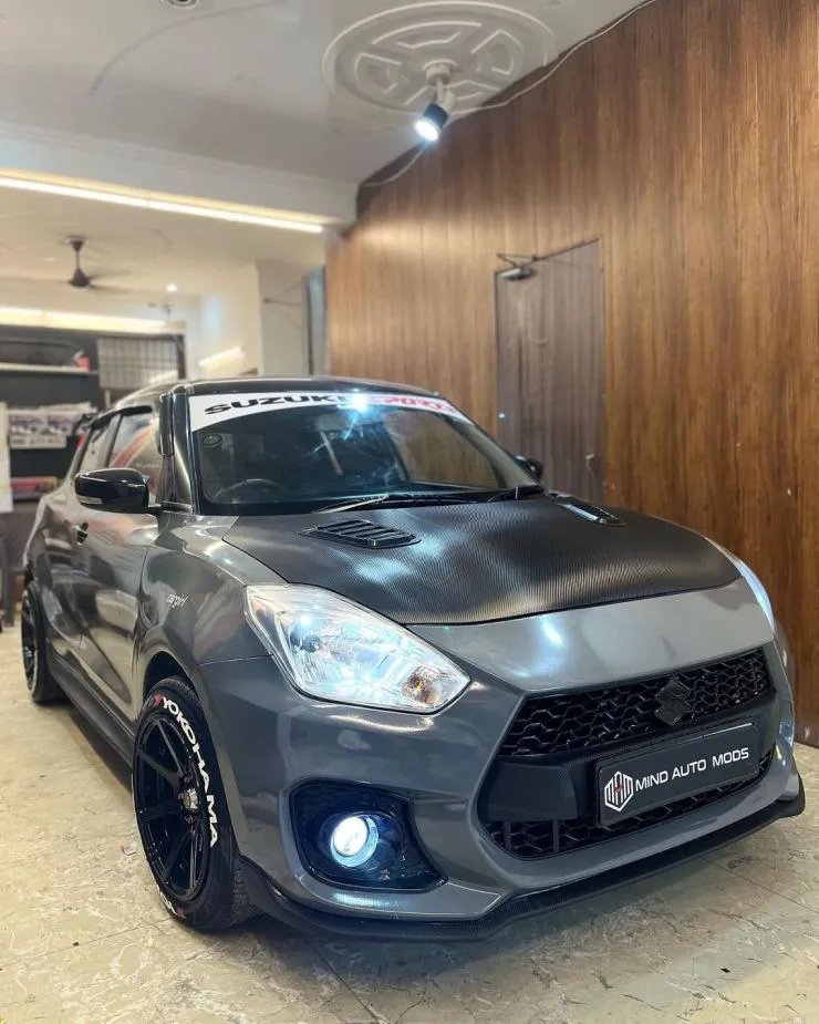 Swift front bumper modified store