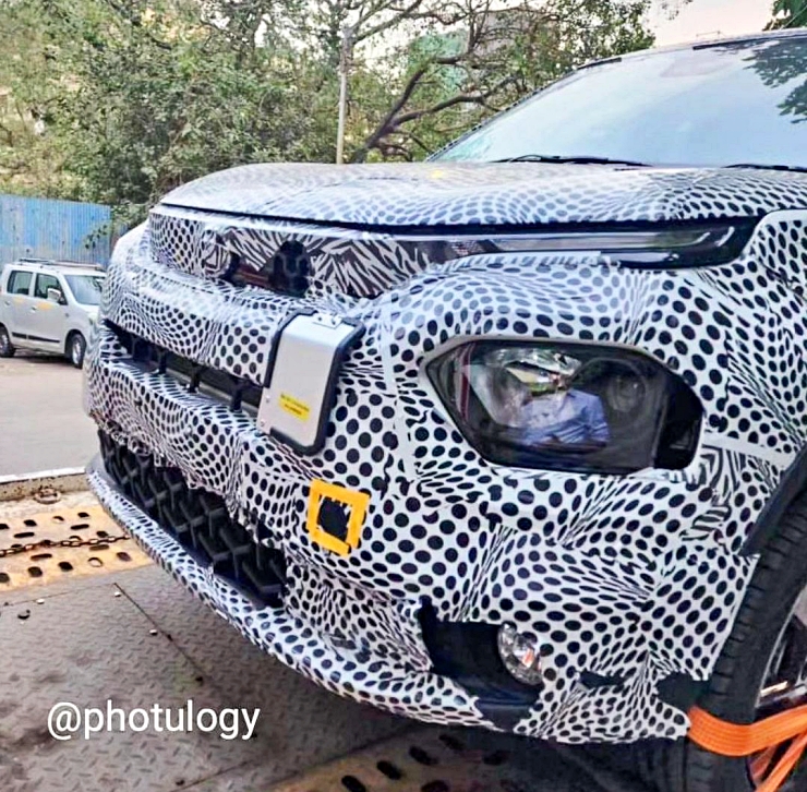 Tata Punch Ev Spotted Before Official Launch