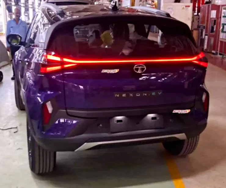 2023 Tata Motors Nexon Sub 4 Meter Electric Suv Facelift New Teaser