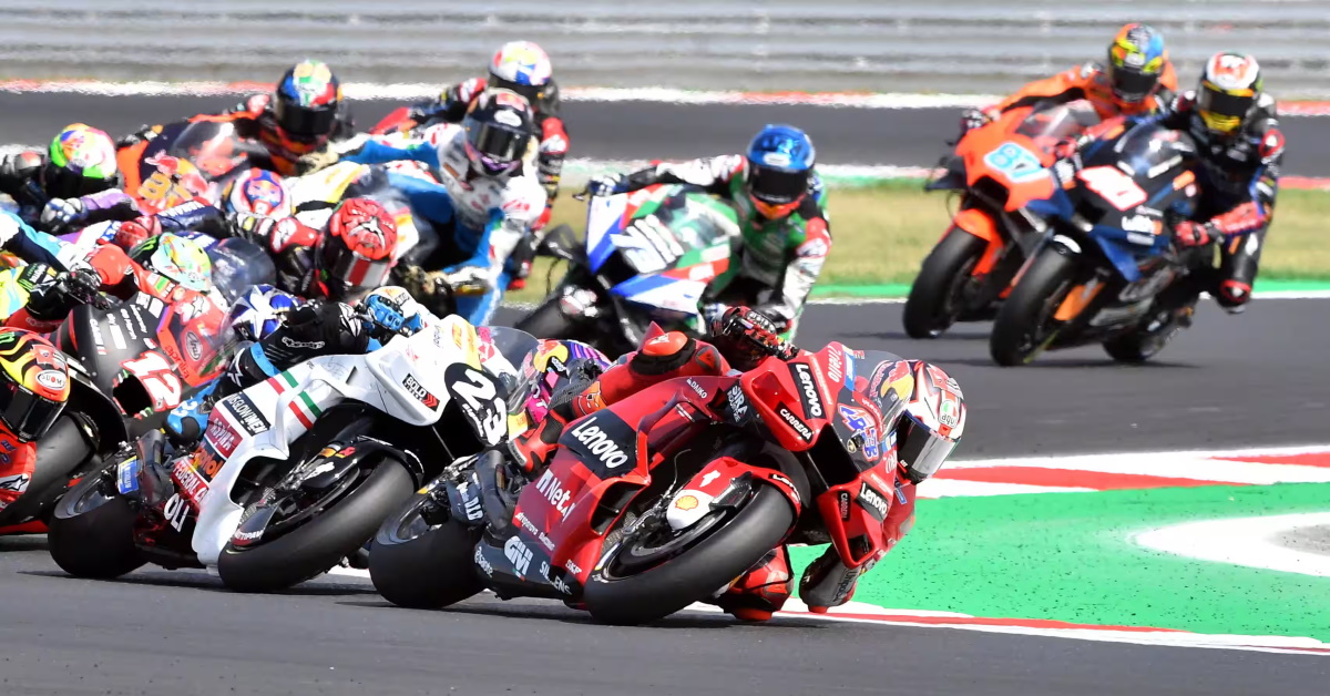 Motogp Bikes Arrive At The Buddh Inteernational Circuit Ahead Of The