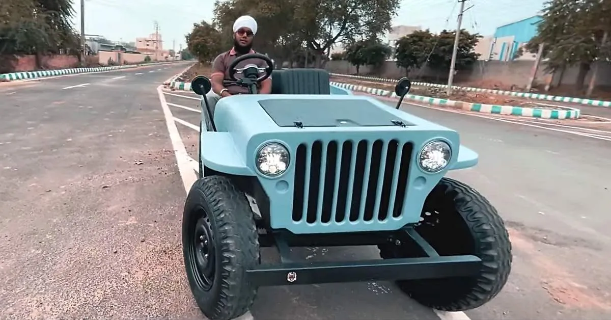 This electric jeep costs less than a Royal Enfield Himalayan 452 bike Priced at Rs. 2.6 lakh Video